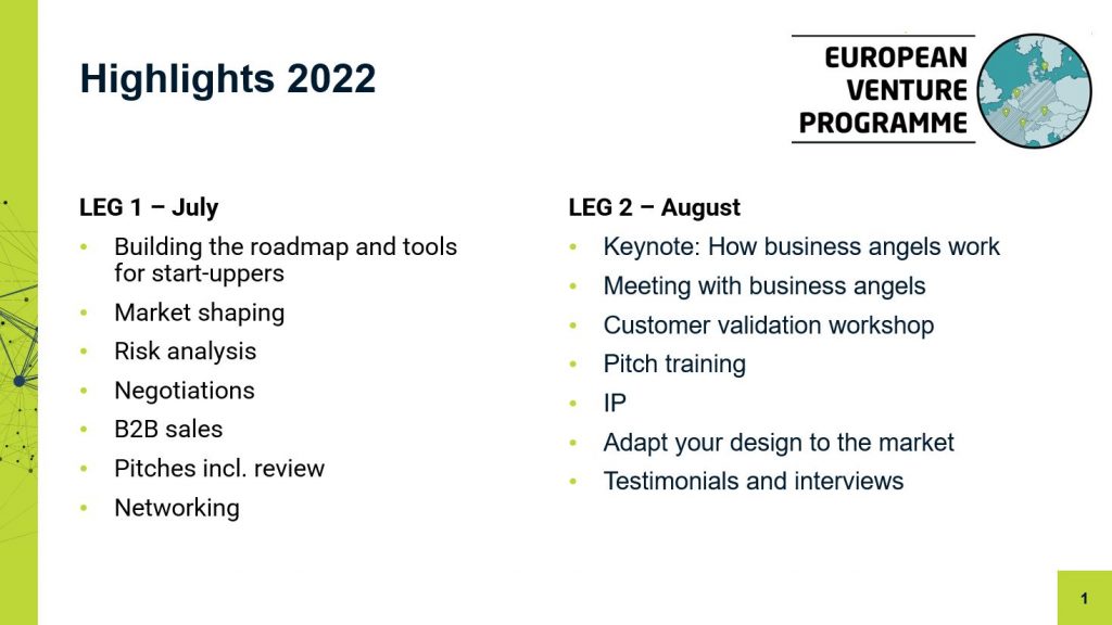 European Venture Programme | EuroTech Universities Alliance