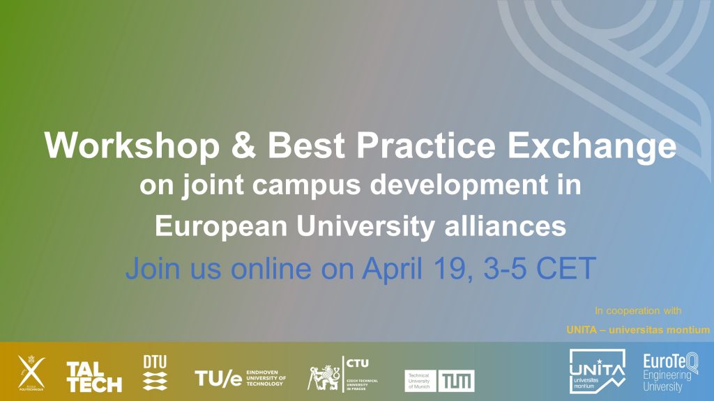 Workshop on joint campus development in European University alliances ...