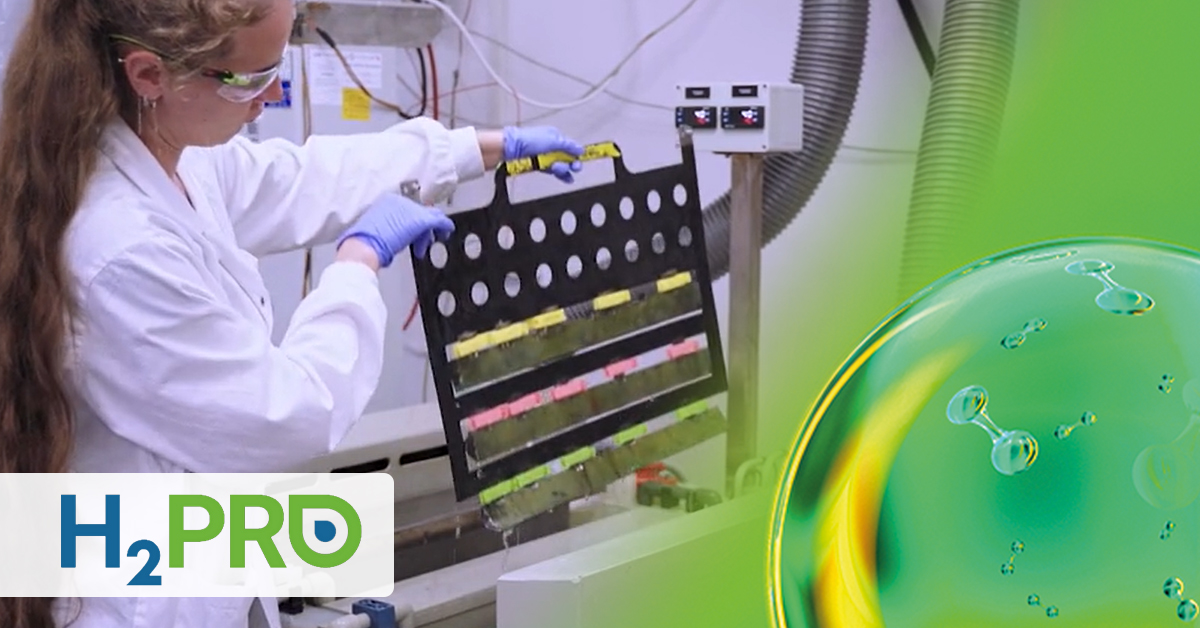 Clean Hydrogen: H2PRO - Enabling affordable green hydrogen production at scale - EuroTech ...
